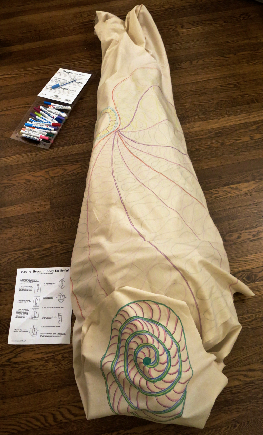 Making your own burial shroud – Yet Another Unitarian Universalist